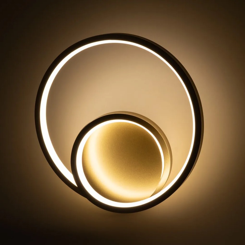 Nástěnné LED svítidlo Lucero, 1x LED 13w, 4000k, g