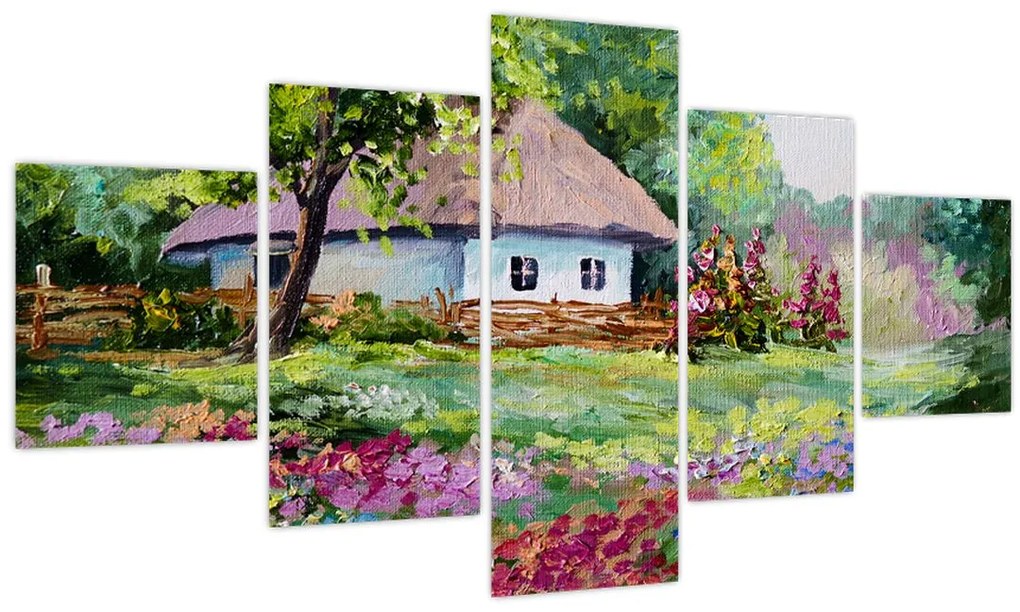 Obraz - Chalupa (125x70 cm)