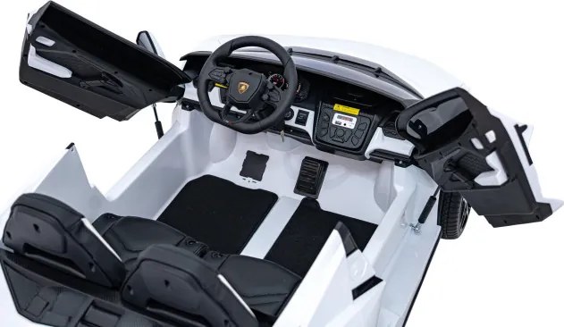Elektrické autíčko Lamborghini Revuelto XL bílé