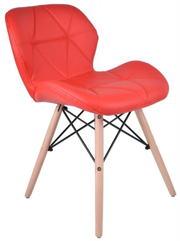 TZB Čalouněná židle  MURET - červená