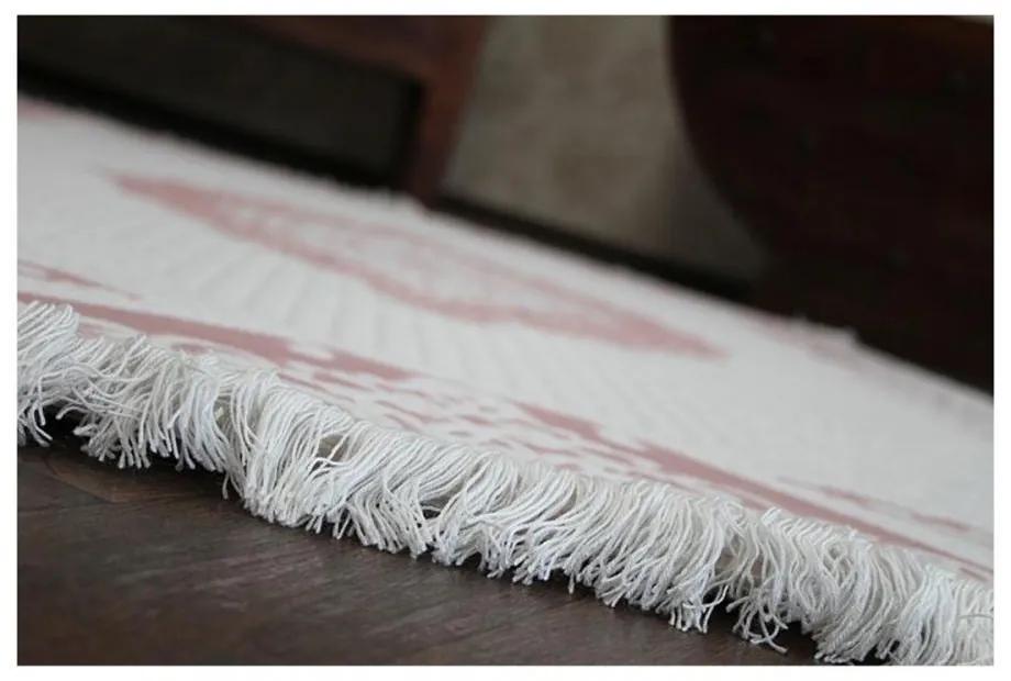 Luxusní kusový koberec akryl Sergej starorůžový 160x230cm