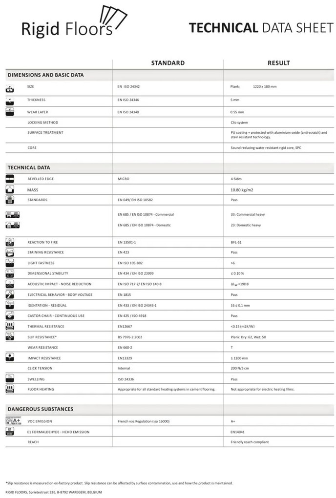 Rigid Floors 55 A14379 Invisible
