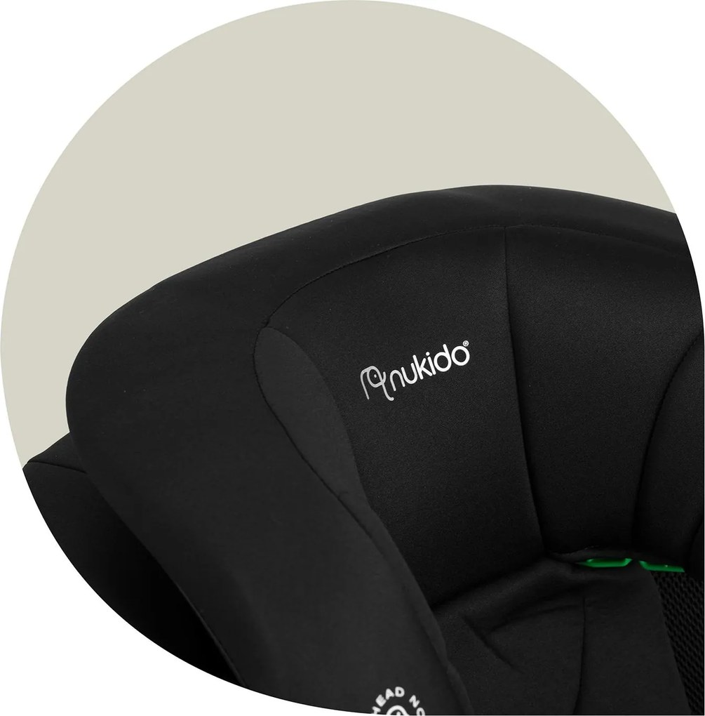 Autosedačka Louis Soft, ISOFIX, 15-36 kg, černá | Nukido