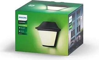 PH 17389/30/PN Serres SVÍTIDLO VENKOVNÍ NÁSTĚNNÉ E27 ma. 42W, IP44, černá - PHILIPS (915005554201)