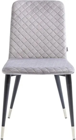 Sada 2 světle šedých jídelních židlí Kare Design Montmartre