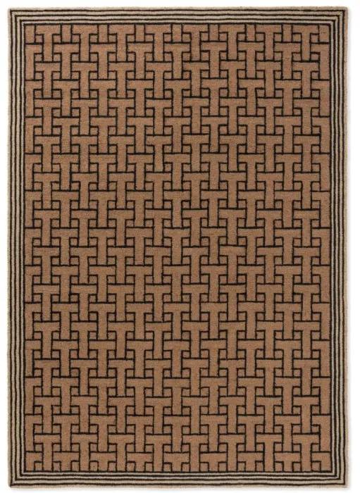 Outdoorový koberec Ted Baker T monogram light brown  455811 Brink & Campman 160 x 230