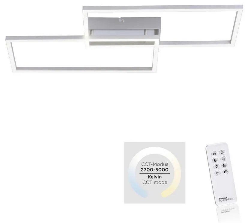 Leuchten Direkt Leuchten Direkt 14140-55 - LED Stmívatelné svítidlo IVEN 2xLED/13,5W/230V + DO W1414