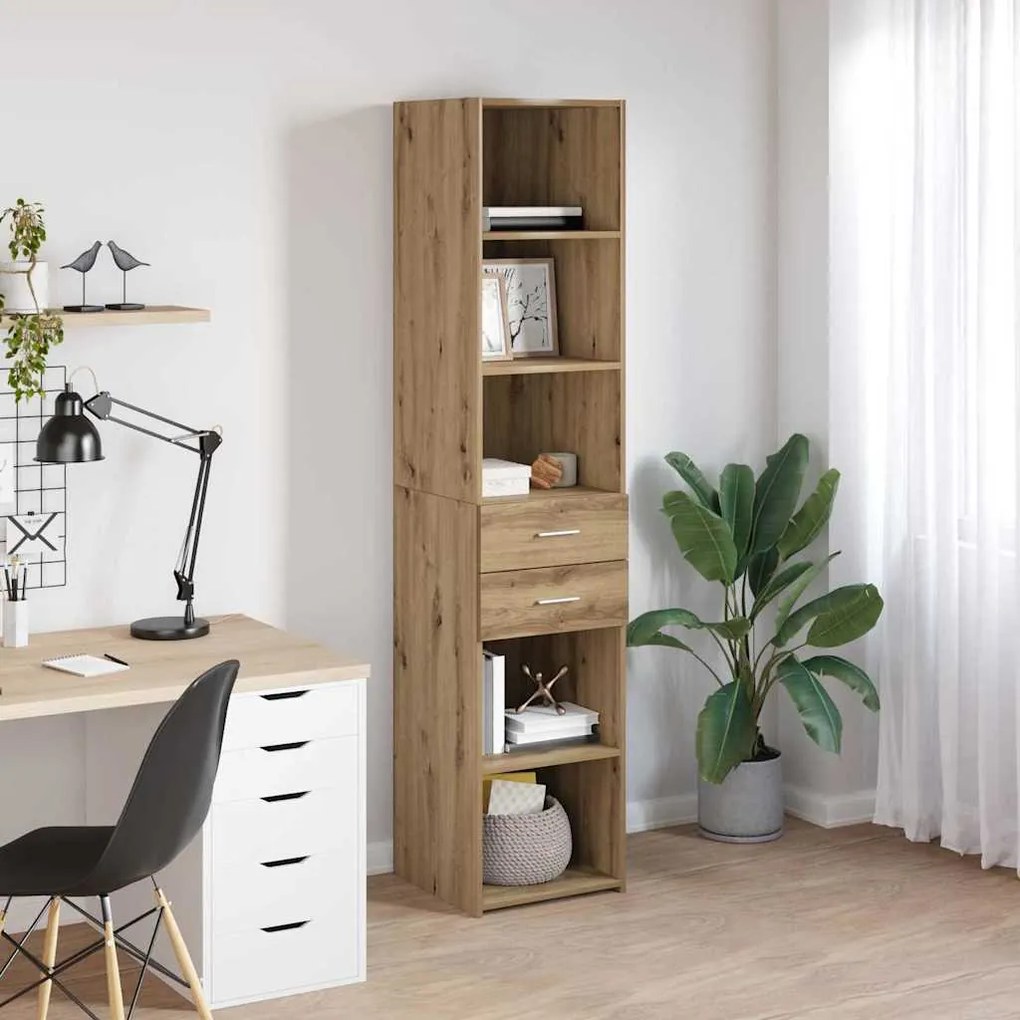 Vysoký bufet Artisanový dub 40 x 42,5 x 185 cm Kompozitní dřevo 3402636