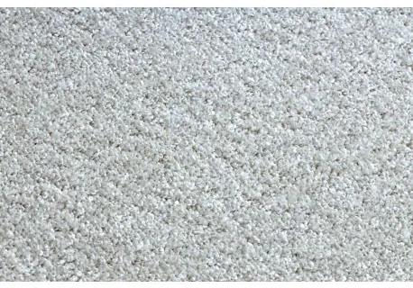 koberec, koberec metráž SANTA FE krémový 031 hladký, Jednotný jedno velikost 170x230 cm | krásné koberce cz