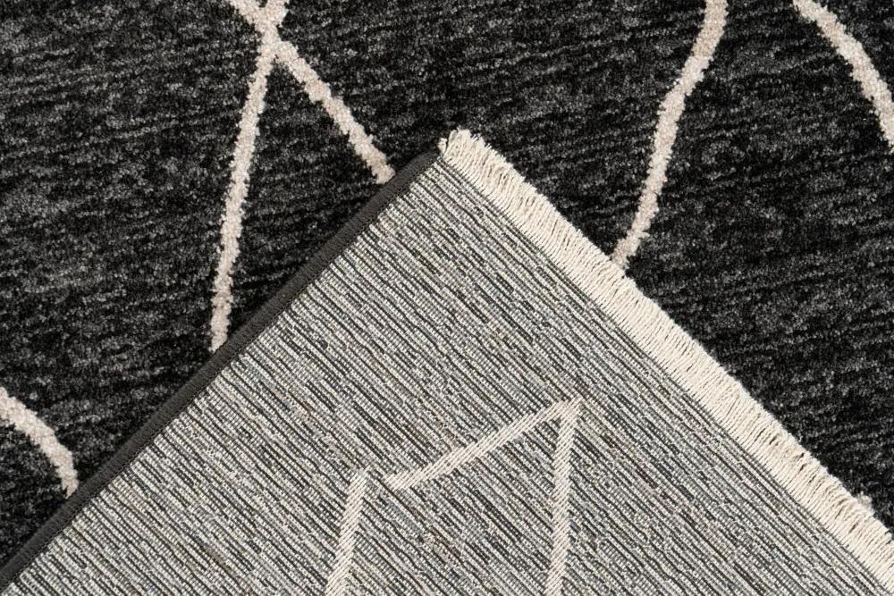 Lalee Kusový koberec Agadir 502 Graphite Rozměr koberce: 120 x 170 cm