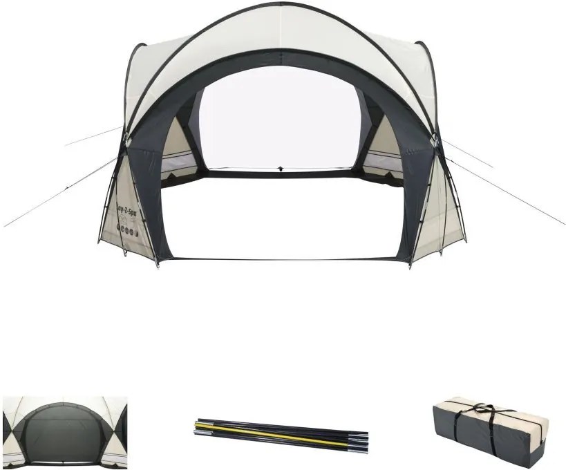 Bestway 58460 Zastřešení vířivého bazénu SPA DOME 3,9 x 3,9 x 2,55 m