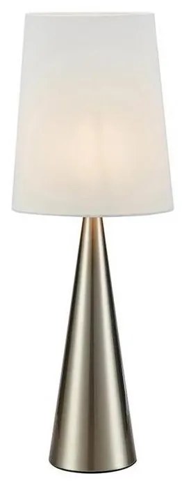 Markslöjd 108624 - Stolní lampa CONUS 1xE14/40W/230V bílá/matný chrom