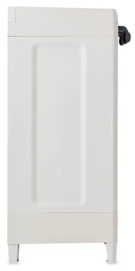 TOOMAX Skříňka - SANTORINI LOW XL, grafit/světle šedá