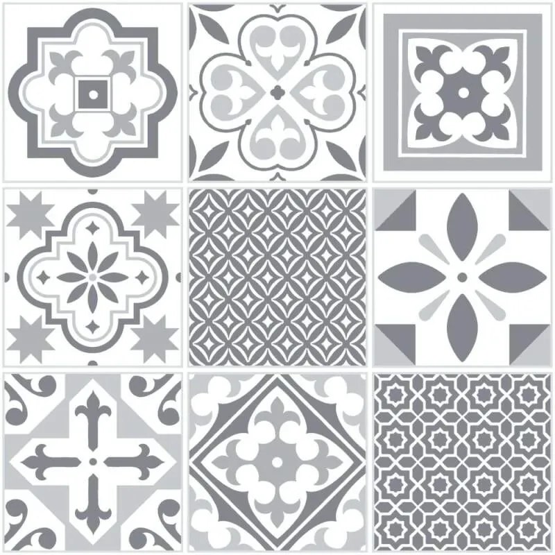 Vinylový samolepící čtverec Oriental Tiles 30,5x30,5cm