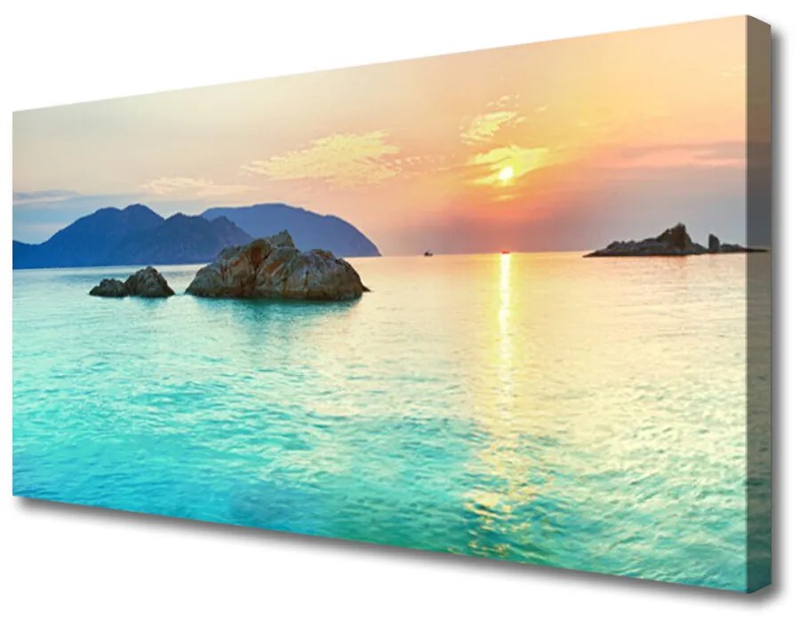 Obraz na plátně Moře Krajina 120x60 cm
