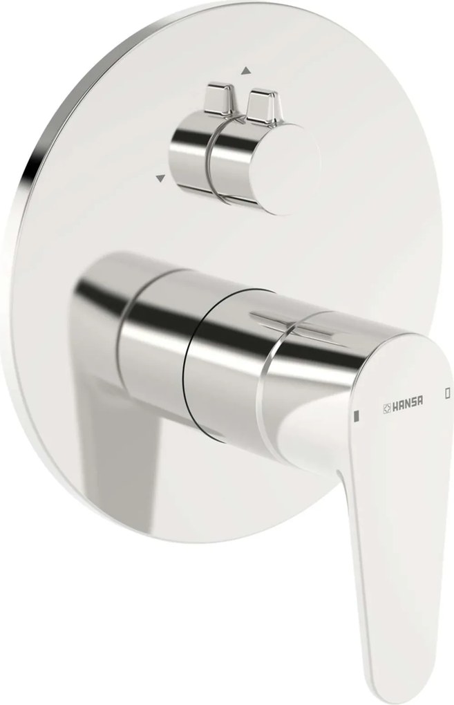 Hansa Vantis - Baterie pod omítku, pro 2 spotřebiče, chrom 82609023