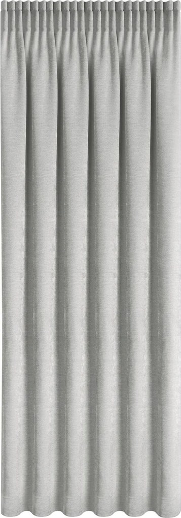 ZÁVĚS NA PÁSCE NILO 140X270 CM STŘÍBRNÝ