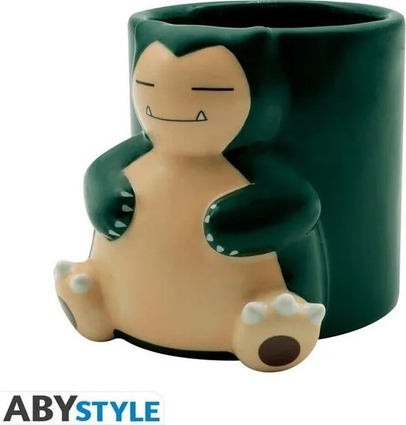 Hrnek 3D Pokémon - Snorlax 350 ml Vícebarevná