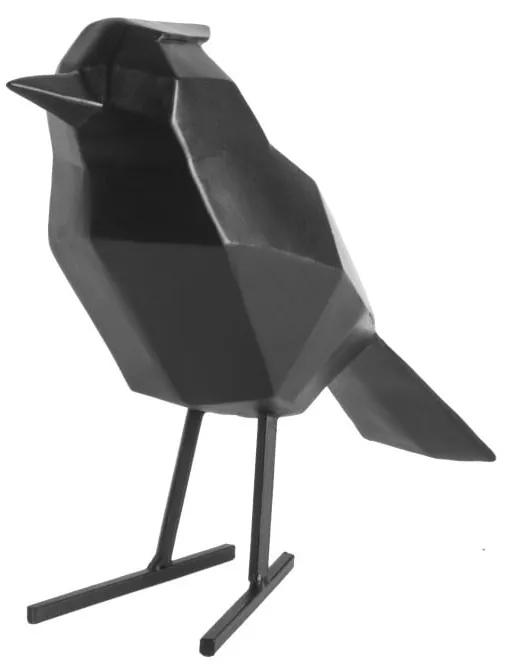 Černá dekorativní soška PT LIVING Bird Large Statue