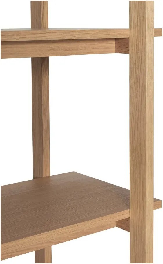 Regál v dekoru dubu v přírodní barvě 80x150x39 cm Epoch – Hübsch