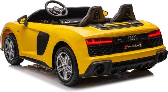 Elektrické autíčko Audi Spyder R8 LIFT žluté