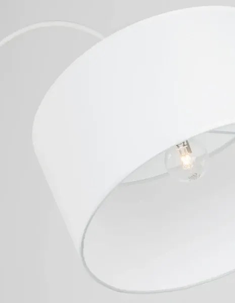 Retro stojací lampa Sama 90 bílé