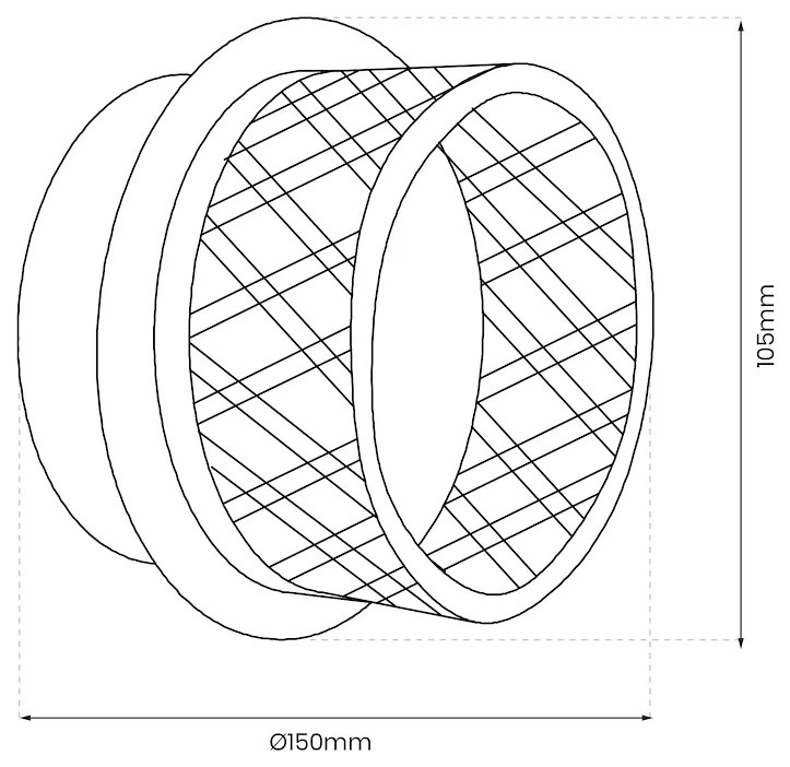 Nástěnné LED svítidlo Elegance, 1x LED 9w, 4000k, g