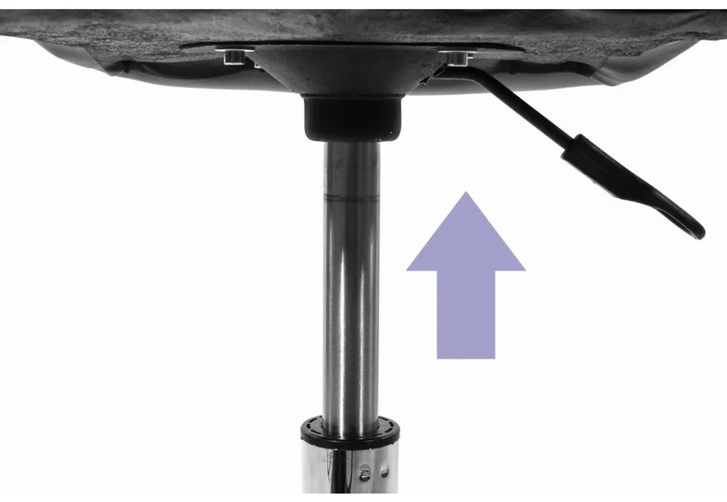 JAKS Kancelářská židle černá eko kůže Avola