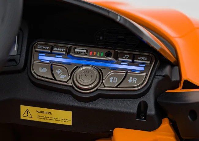 Elektrické autíčko Lamborghini Revuelto oranžové