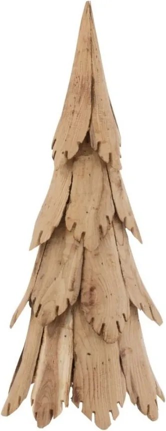 Přírodní vánoční dřevěný stromek z kousků dřeva Tree Wood – 23*23*58 cm