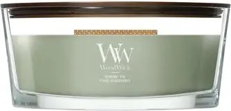 WoodWick Verdant Fig svíčka loď