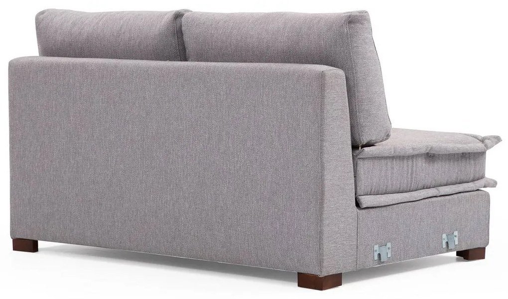 Designová rohová sedačka Wilano 350 cm světle šedá
