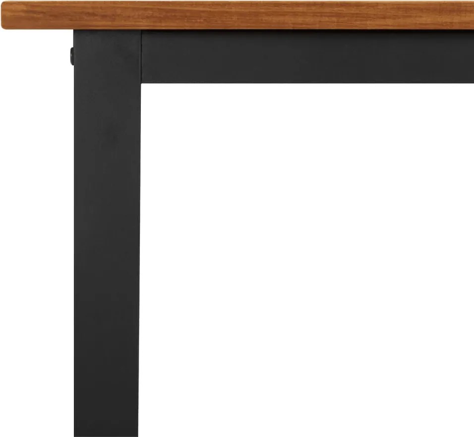 Zahradní stůl s nohami ve tvaru U 160x80x75 cm masivní akácie 319512