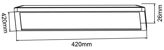 Brilliant - LED Stmívatelné stropní svítidlo SORELL LED/24W/230V bílá + DO