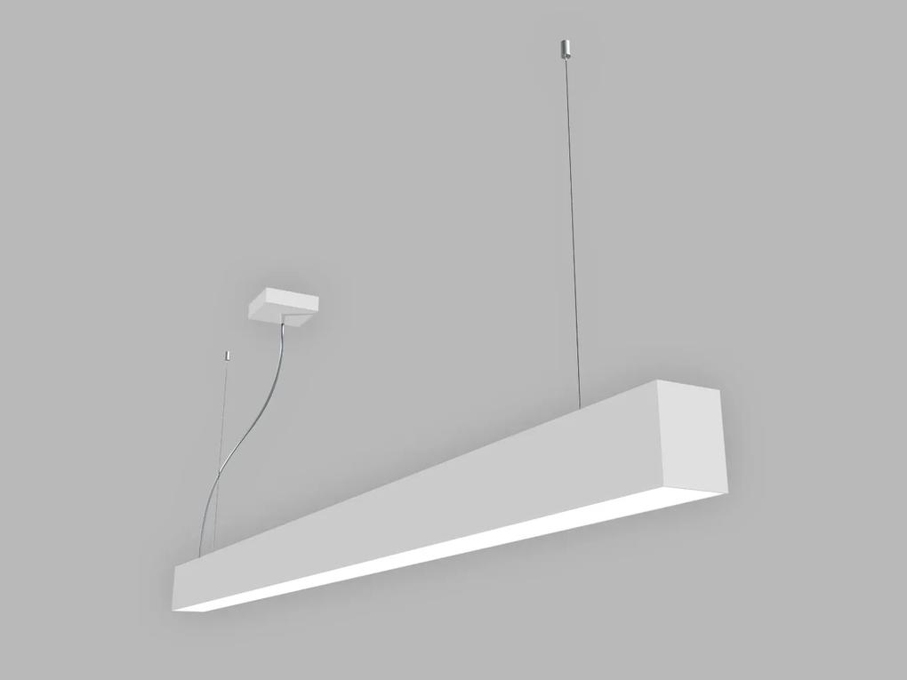 Led2 Lineární závěsné LED svítidlo LINO II 150 cm Barva: Bílá, Stmívání: ZigBee TW, Vyzařování světla: dolů