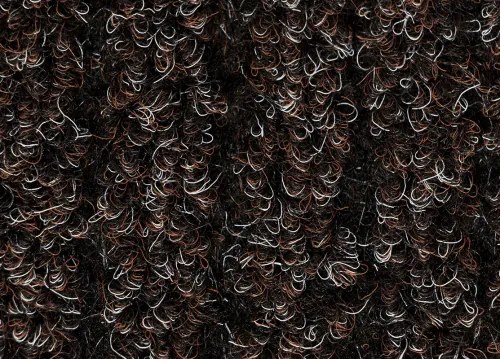 Koberce Breno Čistící zóna CAPRI 12, šíře role 100 cm, Hnědá, Vícebarevné