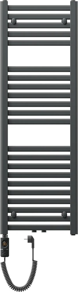 Mexen Hades, elektrické topné těleso 1200 x 400 mm, 600 W, antracitová, W104-1200-400-2600-66
