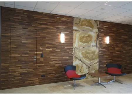 OŘECH Stepwood ® Original, 1250 x 219 mm (0,274 m2) - obkladové panely na stěnu Broušený - bez povrch. úpravy