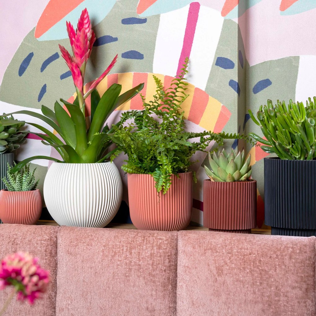 Capi Nature Groove Made With Planter Ball Peachy Fuzz Ø 13 cm / V 12 cm