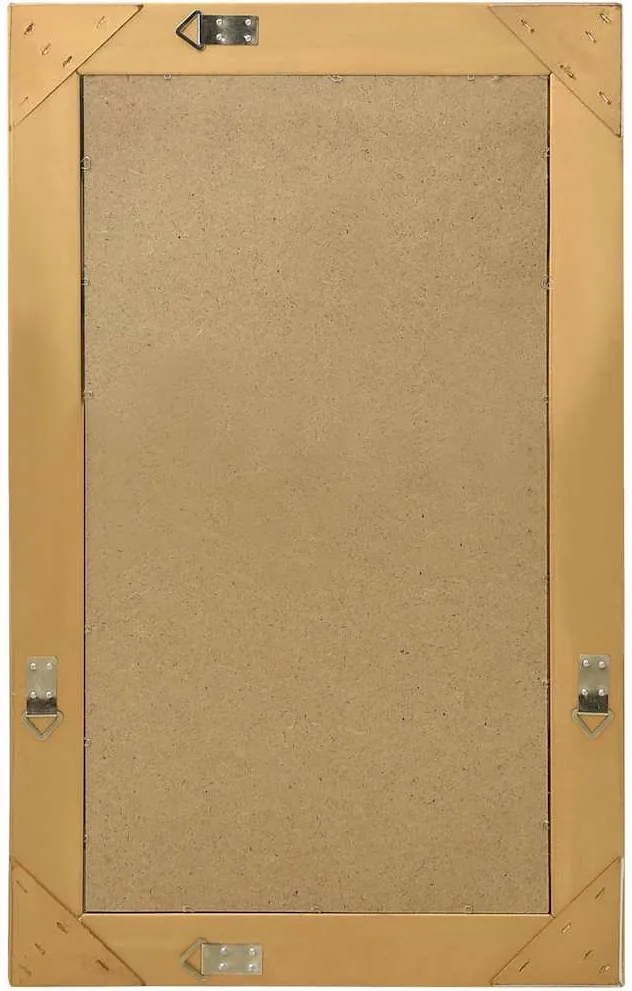 Nástěnné zrcadlo barokní styl 50 x 80 cm zlaté 320321