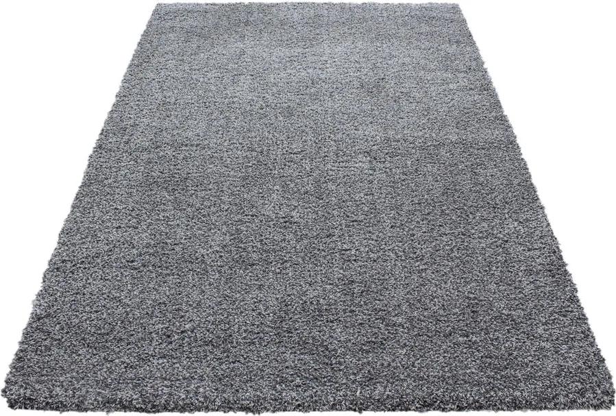 Ayyildiz Kusový koberec Shaggy Ancona 9000 světle šedý jednobarevný 160x230  cm | BIANO