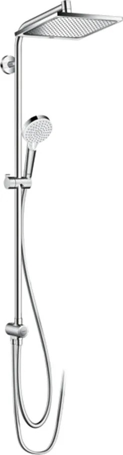 Hansgrohe Crometta E, Showerpipe 240 1jet EcoSmart 9 l/min Reno, chromová, HAN-27289000
