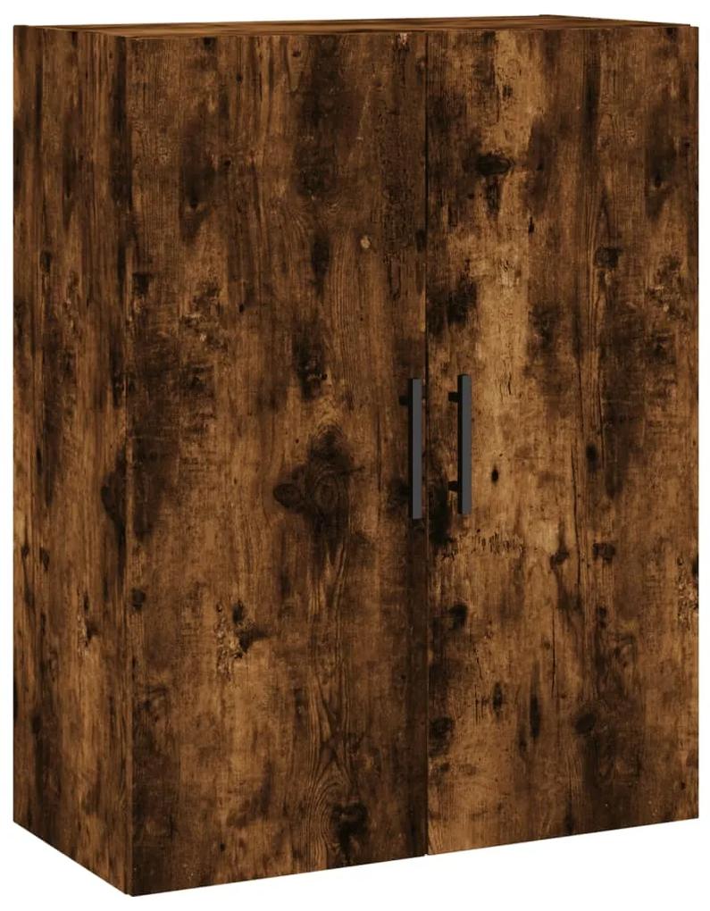 Skříň highboard kouřový dub 69,5 x 34 x 180 cm kompozitní dřevo,  3195760