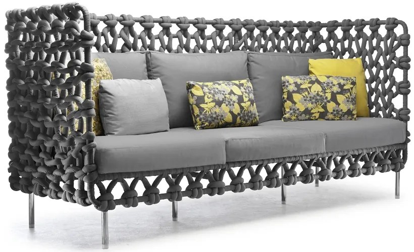Kenneth Cobonpue designové zahradní sedačky Cabaret Sofa (high back, exteriér)