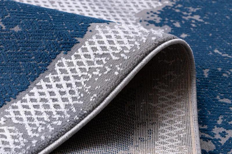 Dywany Łuszczów Kusový koberec Core A004 Frame blue/grey ROZMĚR: 180x270