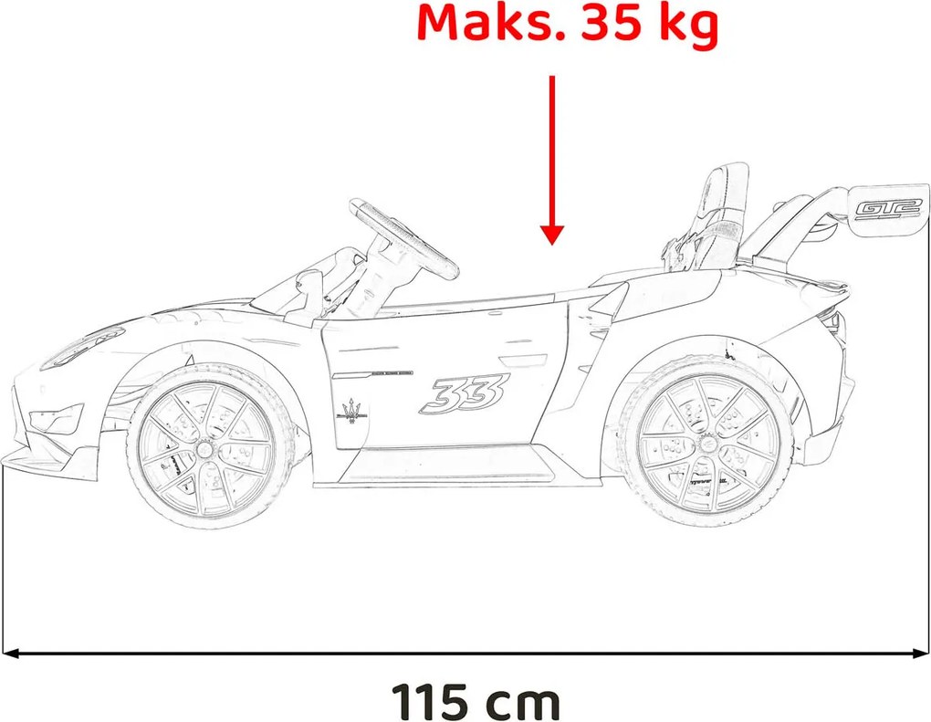 Ramiz Auto Maserati MC20 GT2 bílé