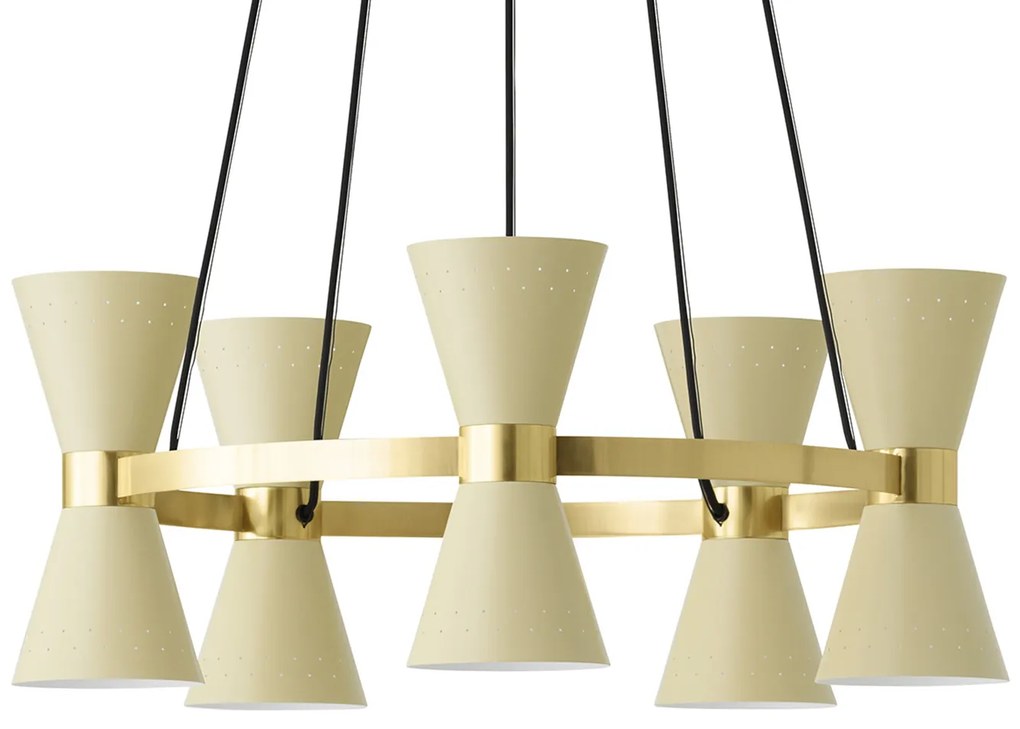 Audo Copenhagen designová závěsná svítidla Collector Chandelier Large