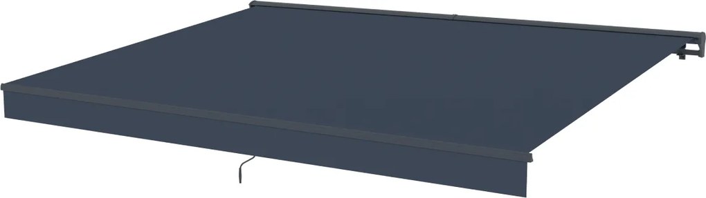 Elektrická markýza BestBerg BBSU-E395CG / 395 x 300 cm / šedá
