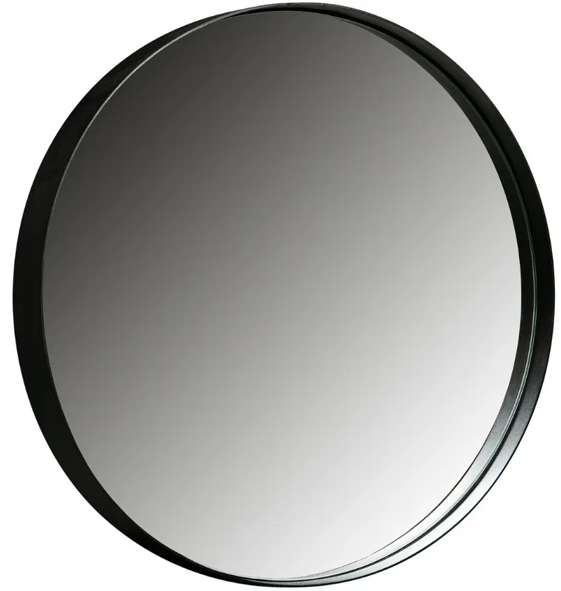 OnaDnes -20% Hoorns Černé kovové zrcadlo Falco 80 cm