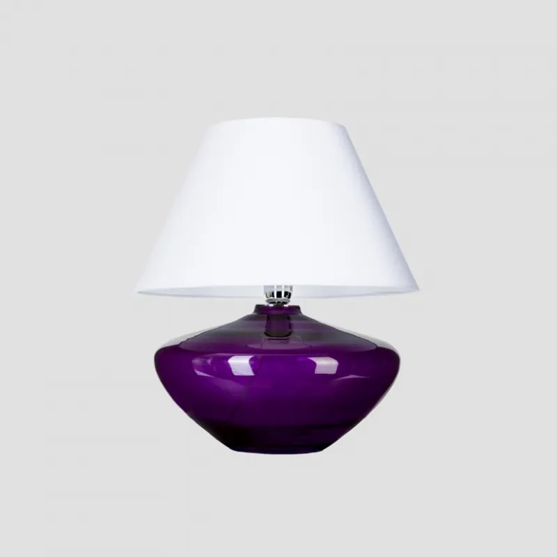 4concepts Designová stolní lampa MADRID VIOLET Barva: Šedá